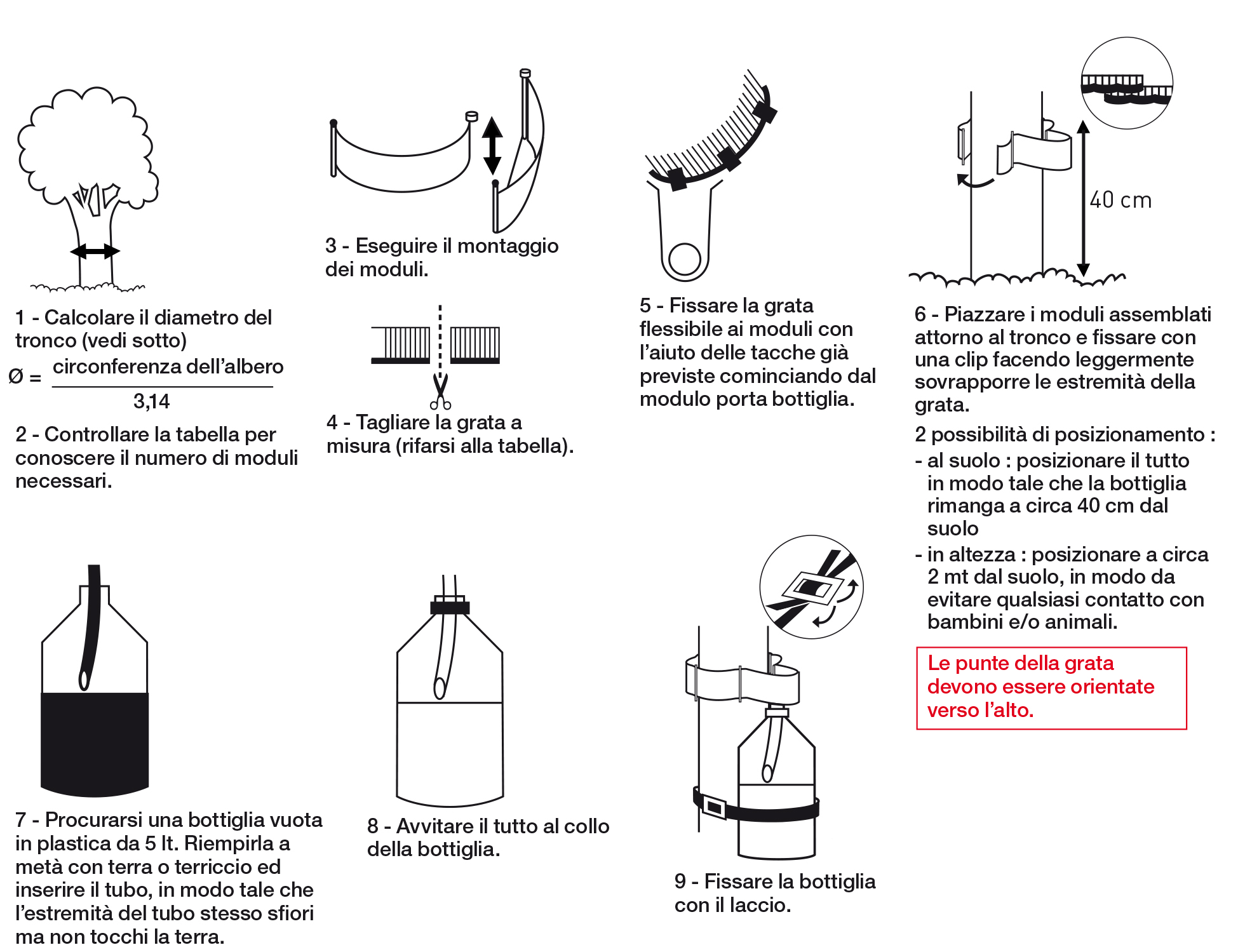 PRESTOBIO - TRAPPOLA PER LA PROCESSIONARIA | PIANTE DAI 30 AI 65 CM DI ...